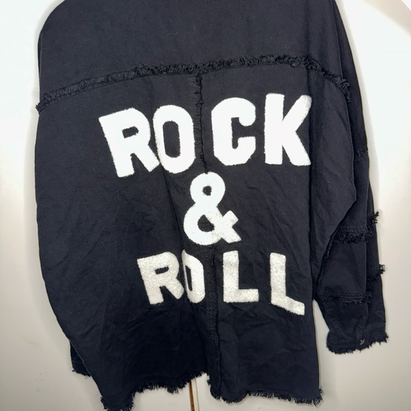 Elan | Jackets & Coats | Elan Black Denim Jacket | Poshmark